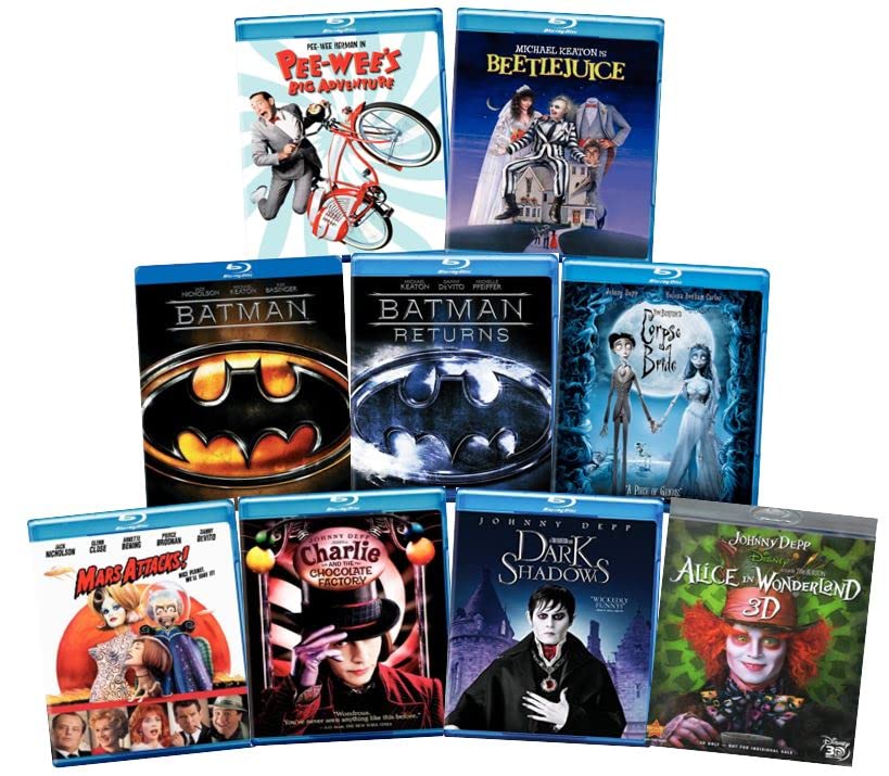 Buy Ultimate "Tim Burton" 9Film Collection: Pee-Wee's Big Adventure ...