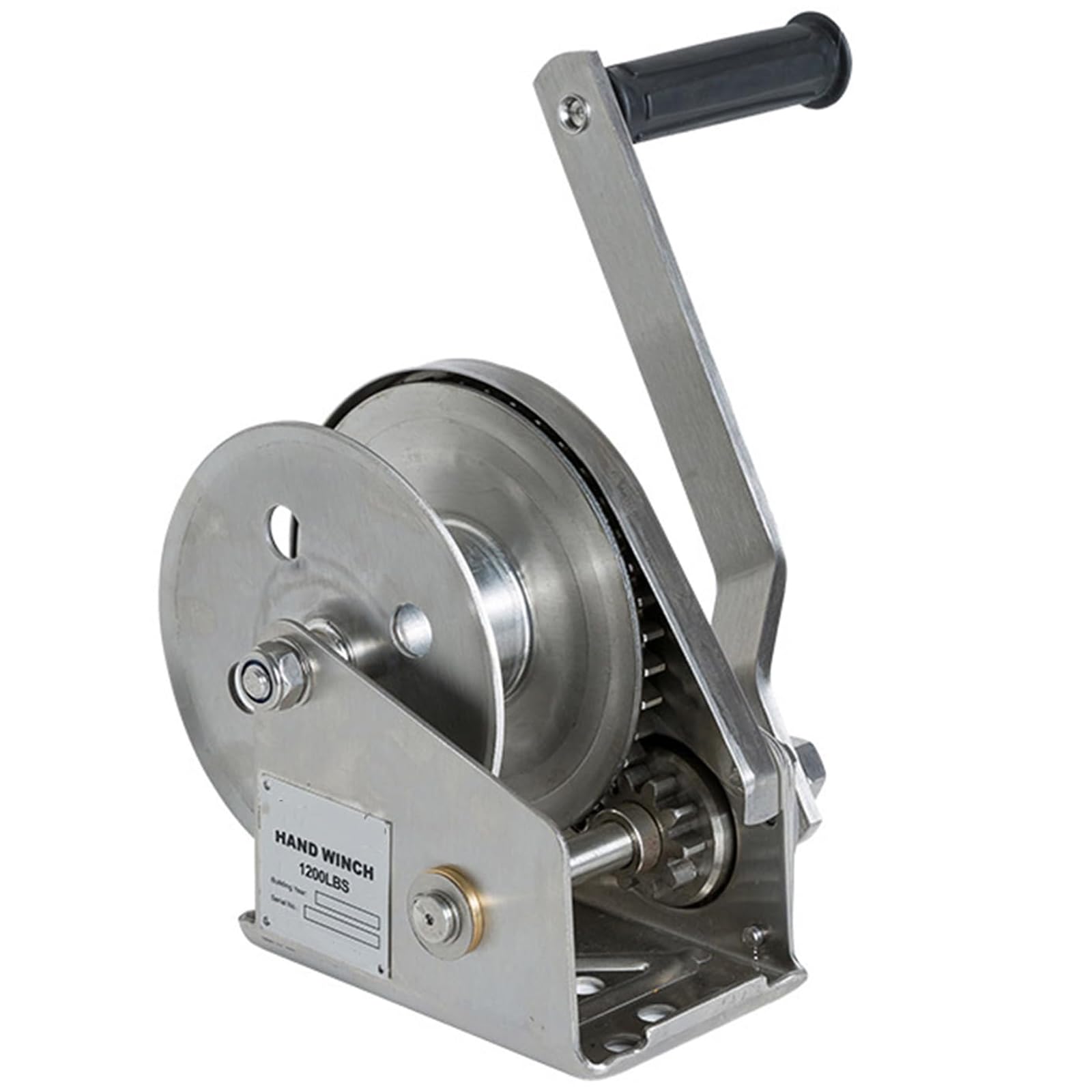 MiBoce 1200lbs Stainless Steel Hand Winch, Self-locking Hand Winch ...