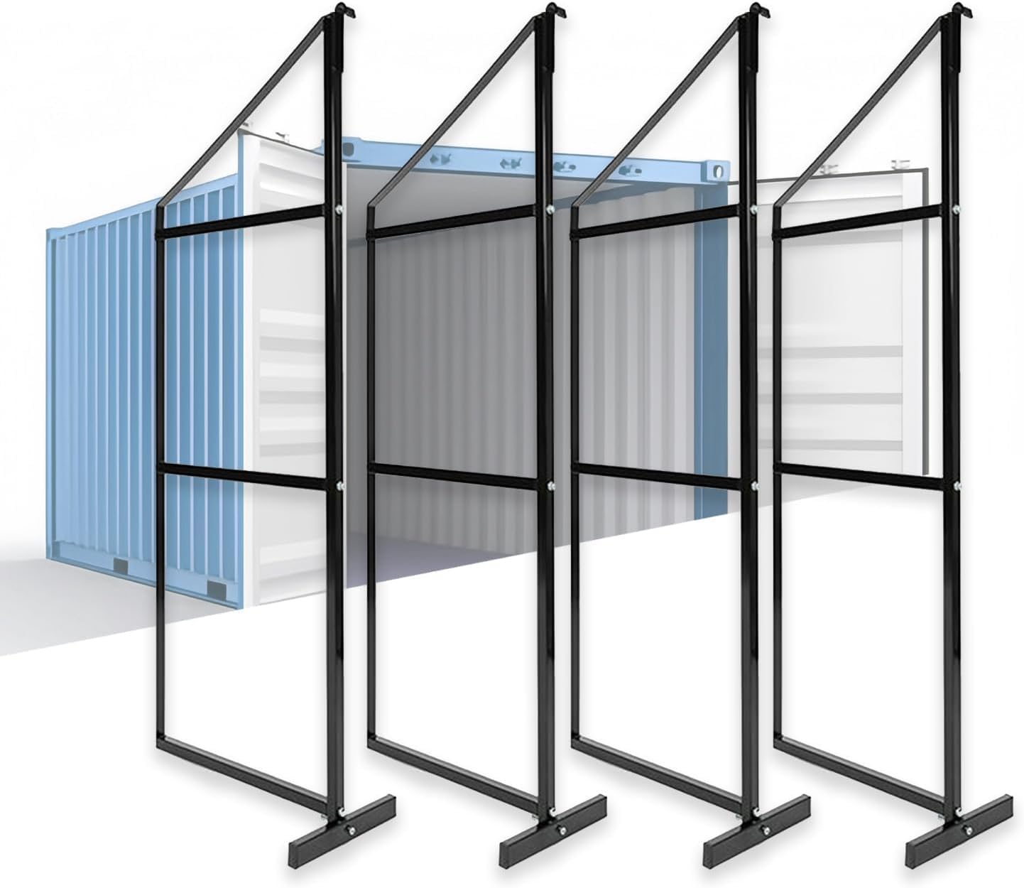 Amazon.com: Autoholic Shipping Container Shelf Shipping Container Rack ...