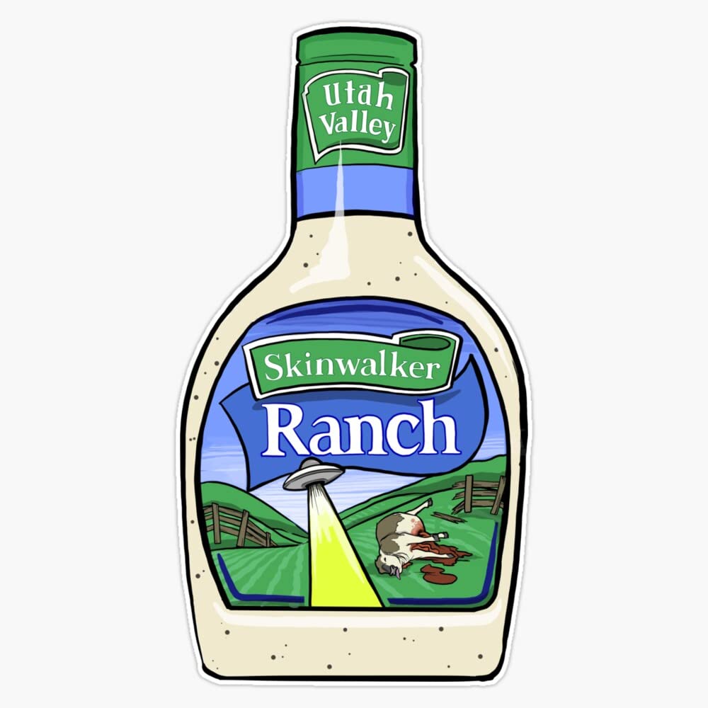 Amazon.com: MAGNET Skinwalker Ranch Revisited Magnetic Vinyl Sticker 5 ...