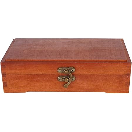 Amazon.com: Art Supply Wooden Storage Box, Small Vintage Storage Box ...