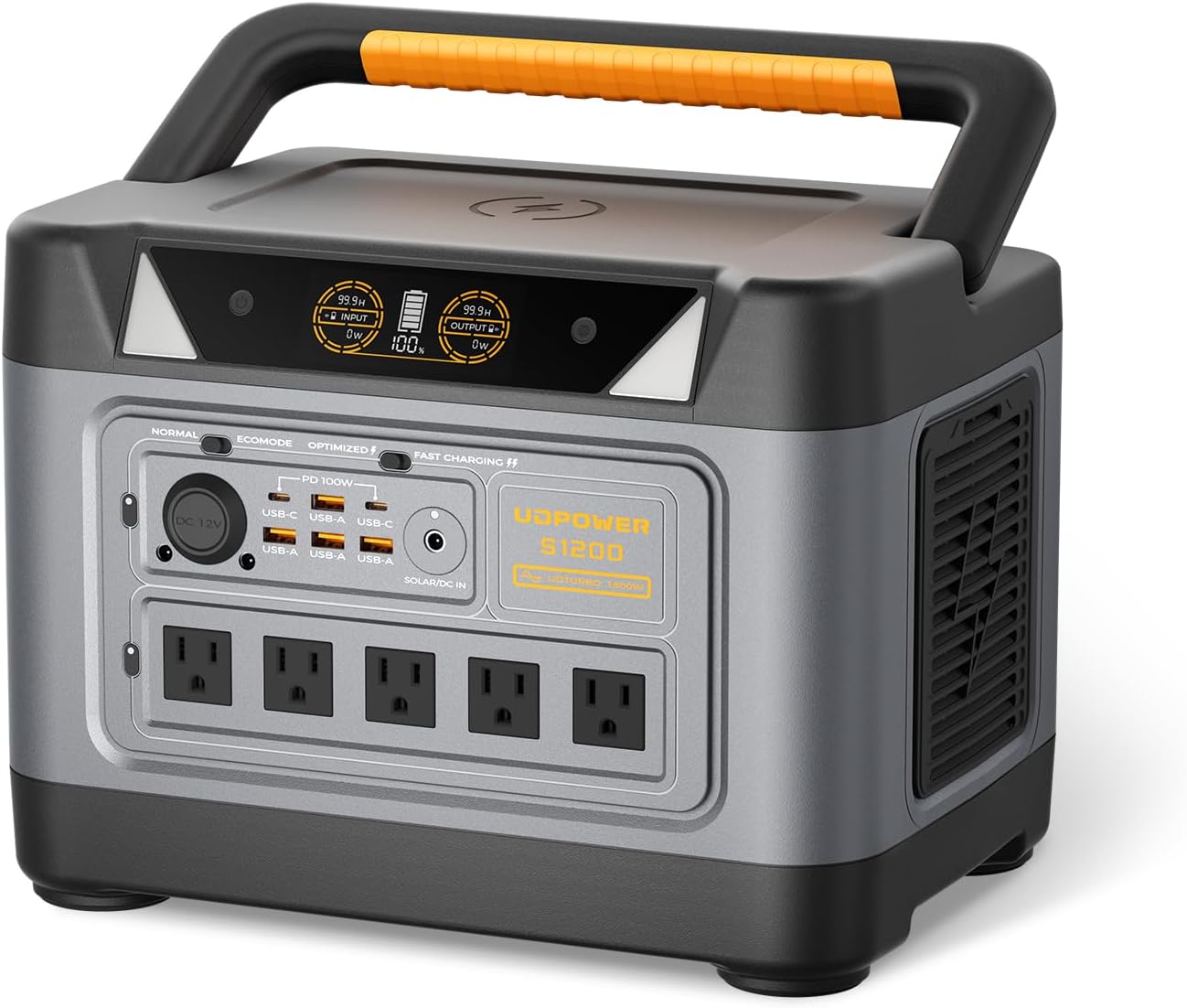 Amazon.com : UDPOWER S1200 Portable Power Station 1200W (Surge 1800W ...