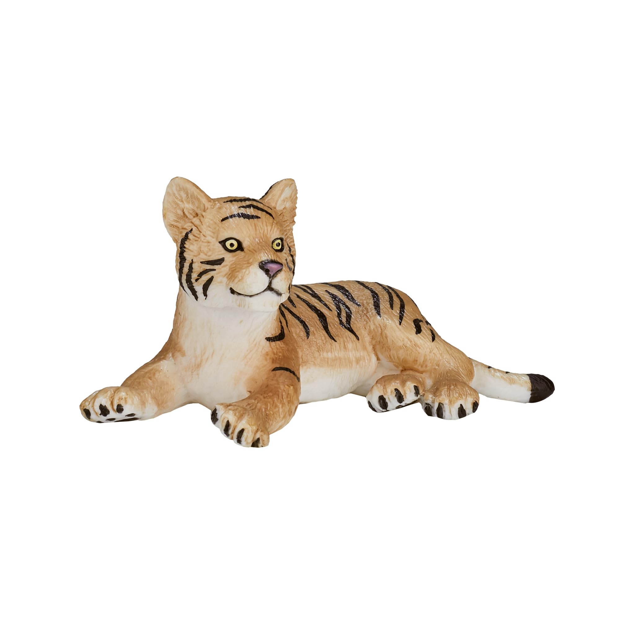 Amazon.com: MOJO Tiger Cub Lying Down Realistic International Wildlife ...