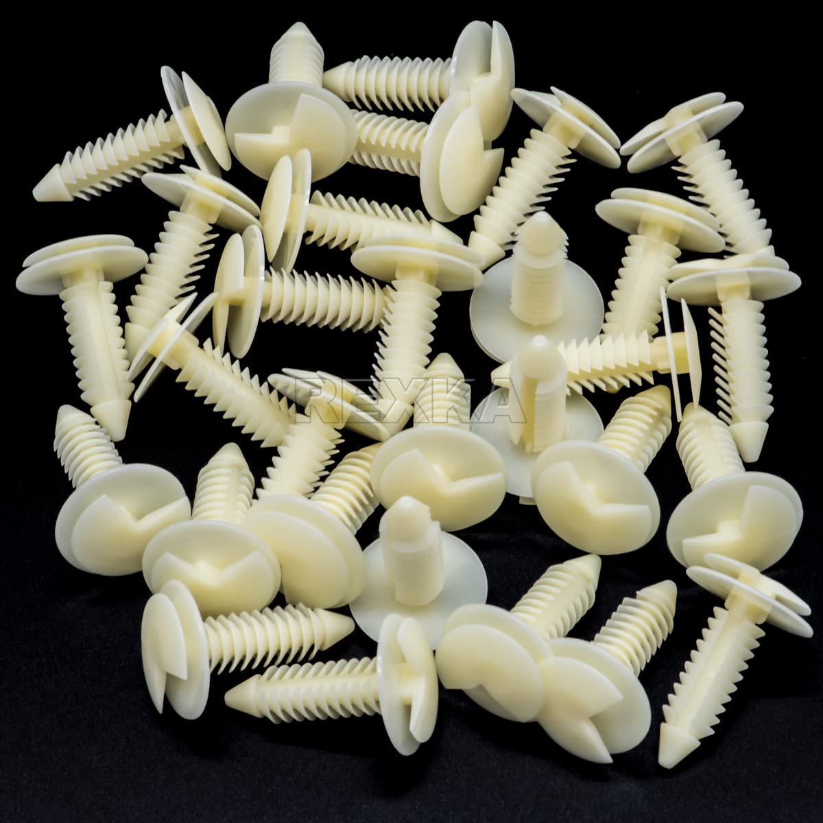 Rexka 30 clips de retención para panel de moldura de puerta ...