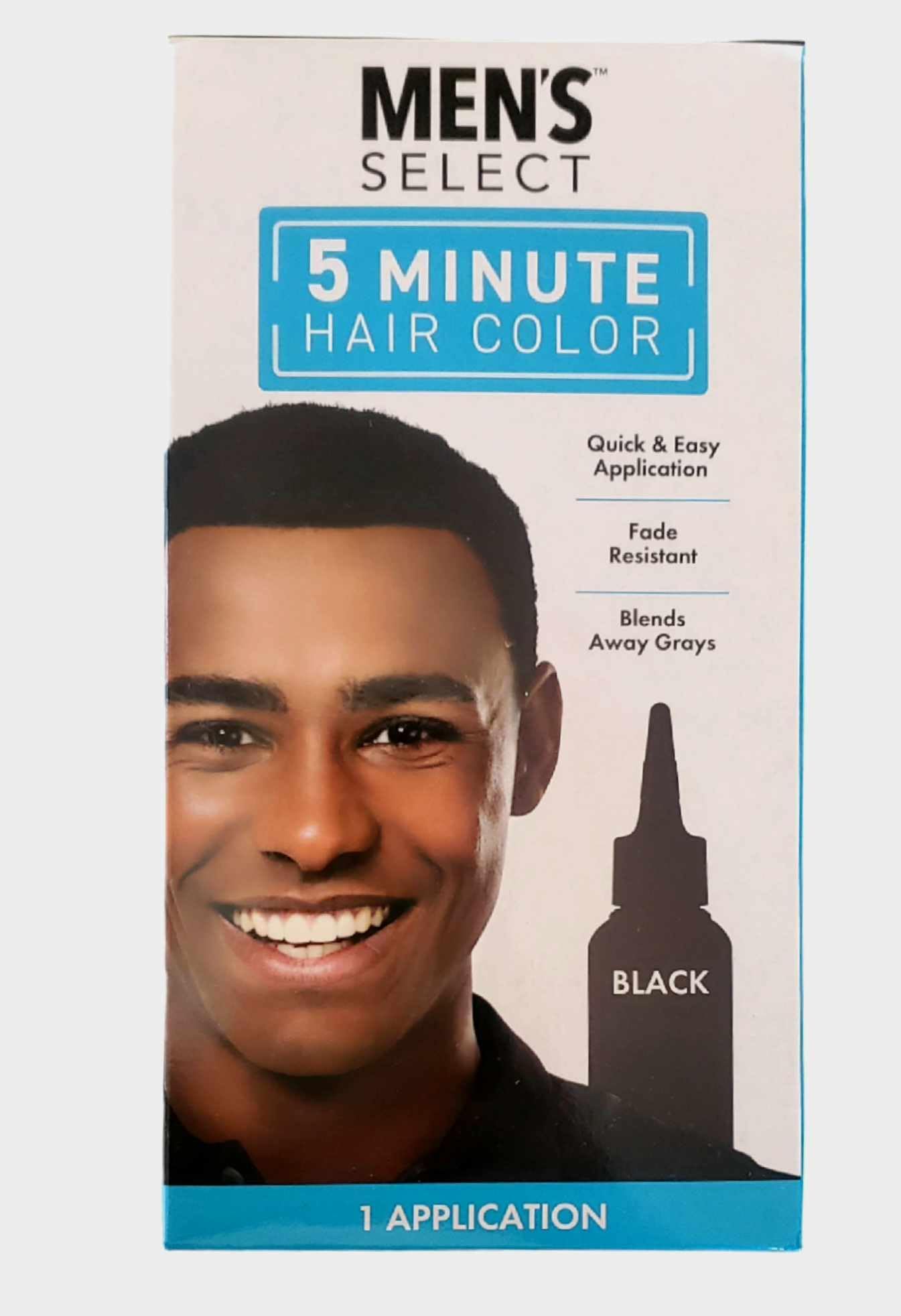 Amazon.com : MENS SELECT 5 minute Hair Color - BLACK : Chemical Hair ...