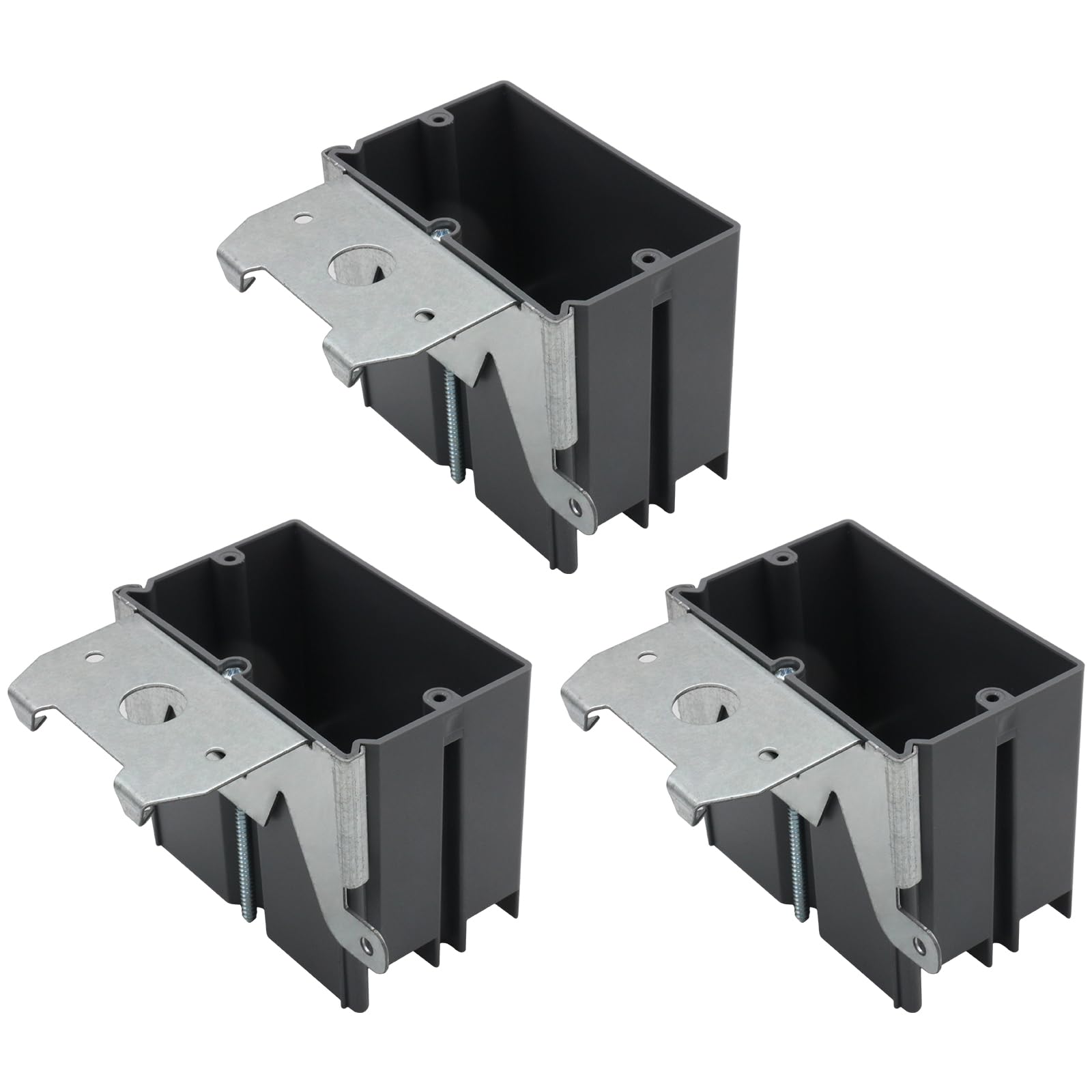 Snapklik.com : AIRTAK 1-Gang Adjustable Non-Metallic Outlet Box,21Cubic ...