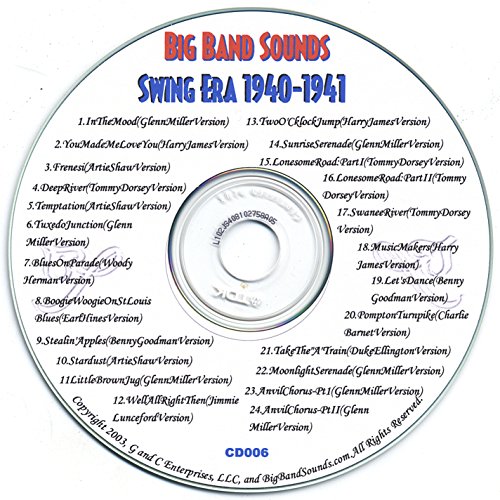 Play Swing Era 1940-1941 Cd006 by Big Band Sounds on Amazon Music