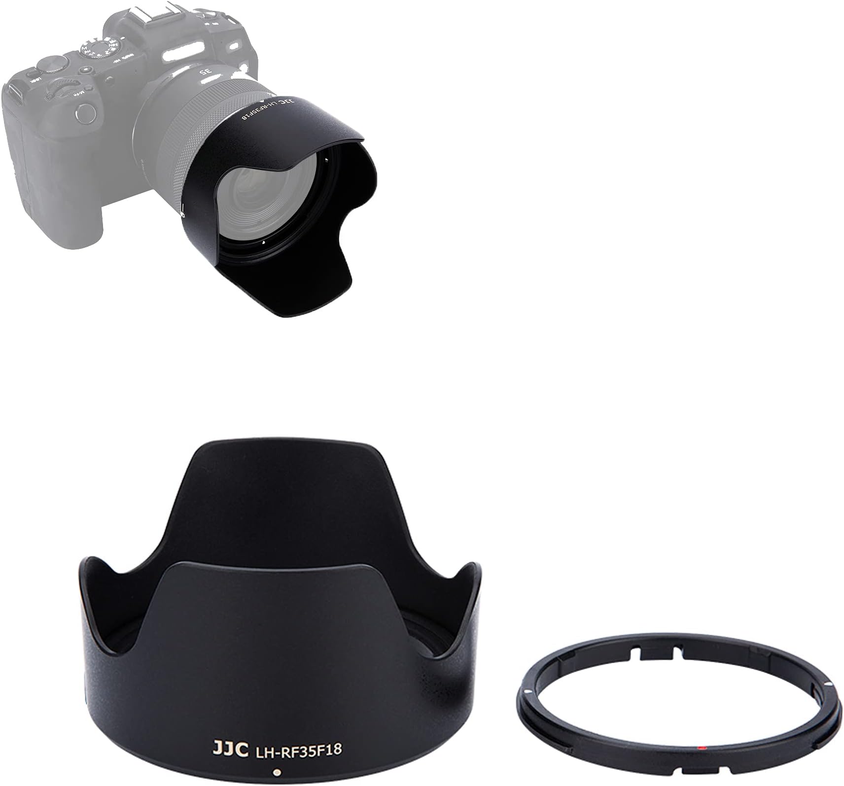 Amazon.com : RF 35mm Tulip Flower Lens Hood Shade Fit for Canon RF 35mm ...