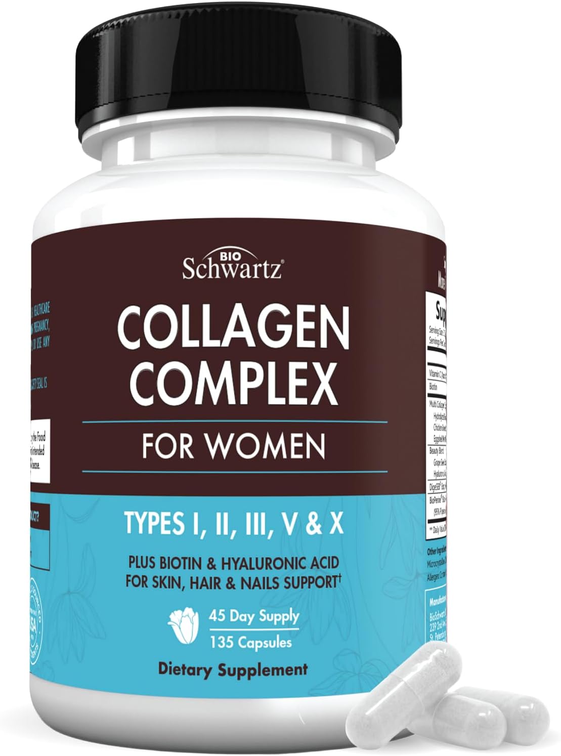 Amazon.com: Sanar Naturals Collagen Pills with Vitamin C, E - Reduce ...