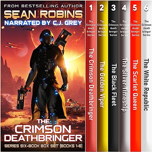 The Crimson Deathbringer Series Six-Book Box Set: Books 1-6 (Audio ...