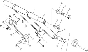 Amazon.com: Polaris Snowmobile Torque Arm Weld, Front, Black, 12 mm ...