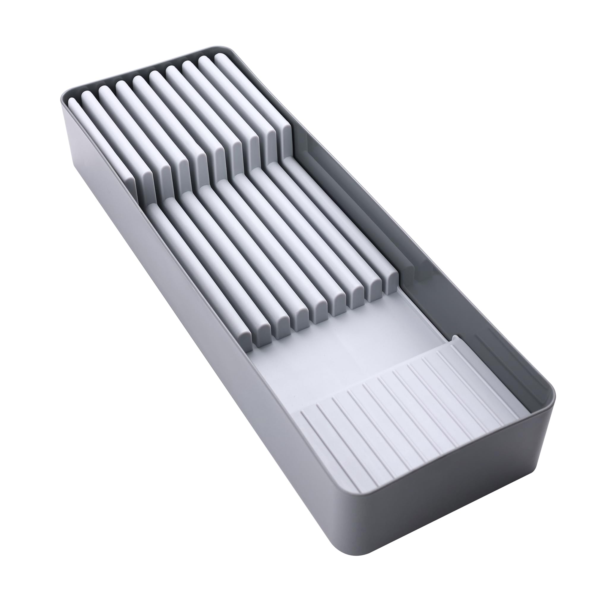 Amazon.com: linoroso Knife Drawer Organizer with Kitchen Drawer ...