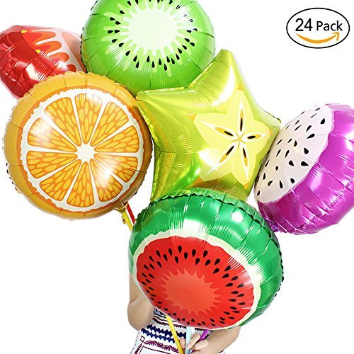 Buy 18" Fruit Balloons Foil Balloons Mylar Balloons for Party ...