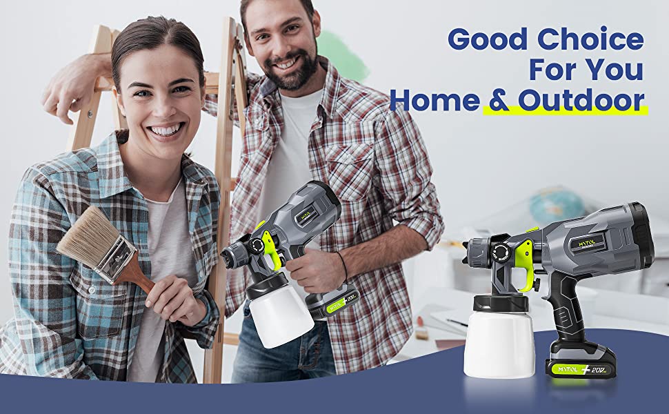 Watch MYTOL Cordless Paint Sprayer MPS2003 on Amazon Live