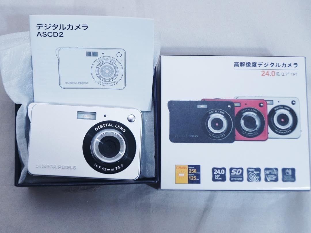 Amazon.co.jp: ASAGAO ASC D2-S コンパクトデジタルカメラ : 家電＆カメラ