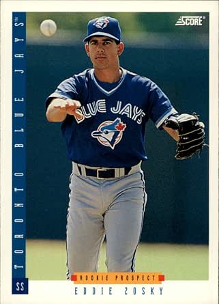 Amazon.com: 1993 Score Baseball Card #297 Eddie Zosky : Collectibles ...
