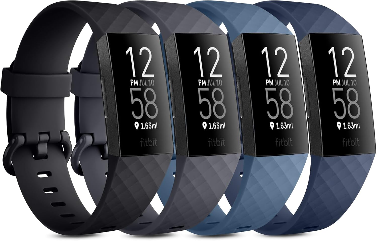 Amazon.com: Vancle Bands for Fitbit Charge 4 Bands/Fitbit Charge 3 ...