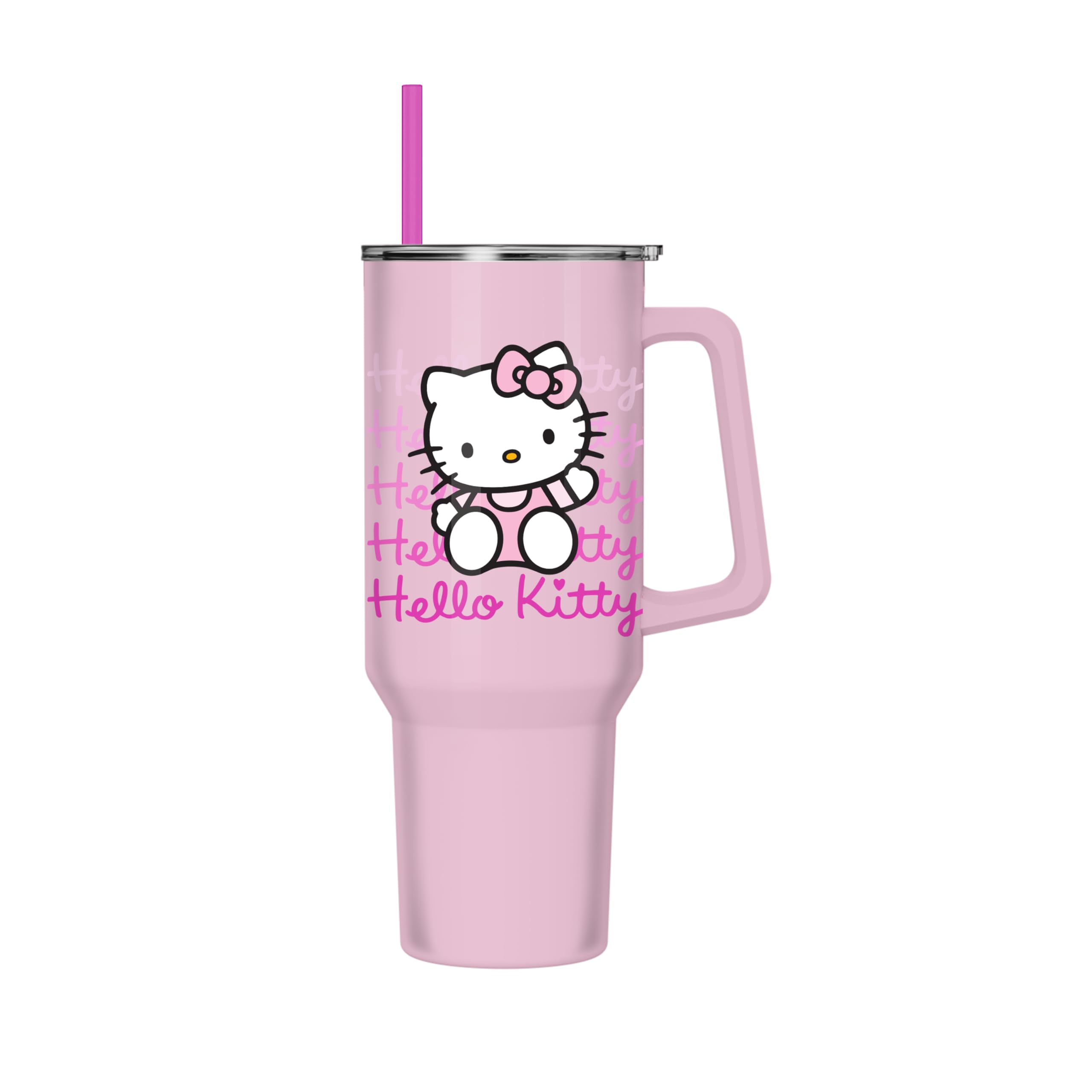 Snapklik.com : Silver Buffalo Sanrio Hello Kitty Waving Stainless Steel ...