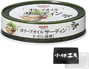 Amazon | 宝幸 HOKO オリーブオイルサーディン 100g 12缶 ポケットティッシュ付き | Generic | 魚介の缶詰・瓶詰 通販