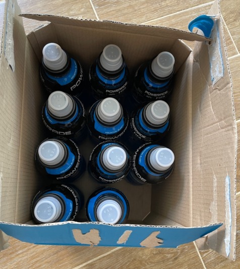 Powerade ION4 Mountain Blast Sports Drink Multipack Sipper Cap Bottles ...