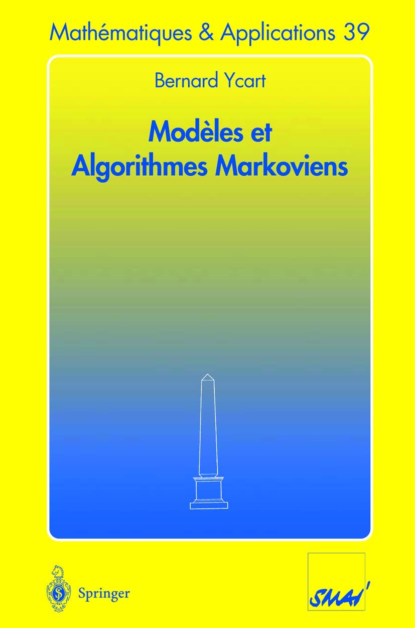 Amazon.fr - Modèles et Algorithmes Markoviens (Mathématiques et ...