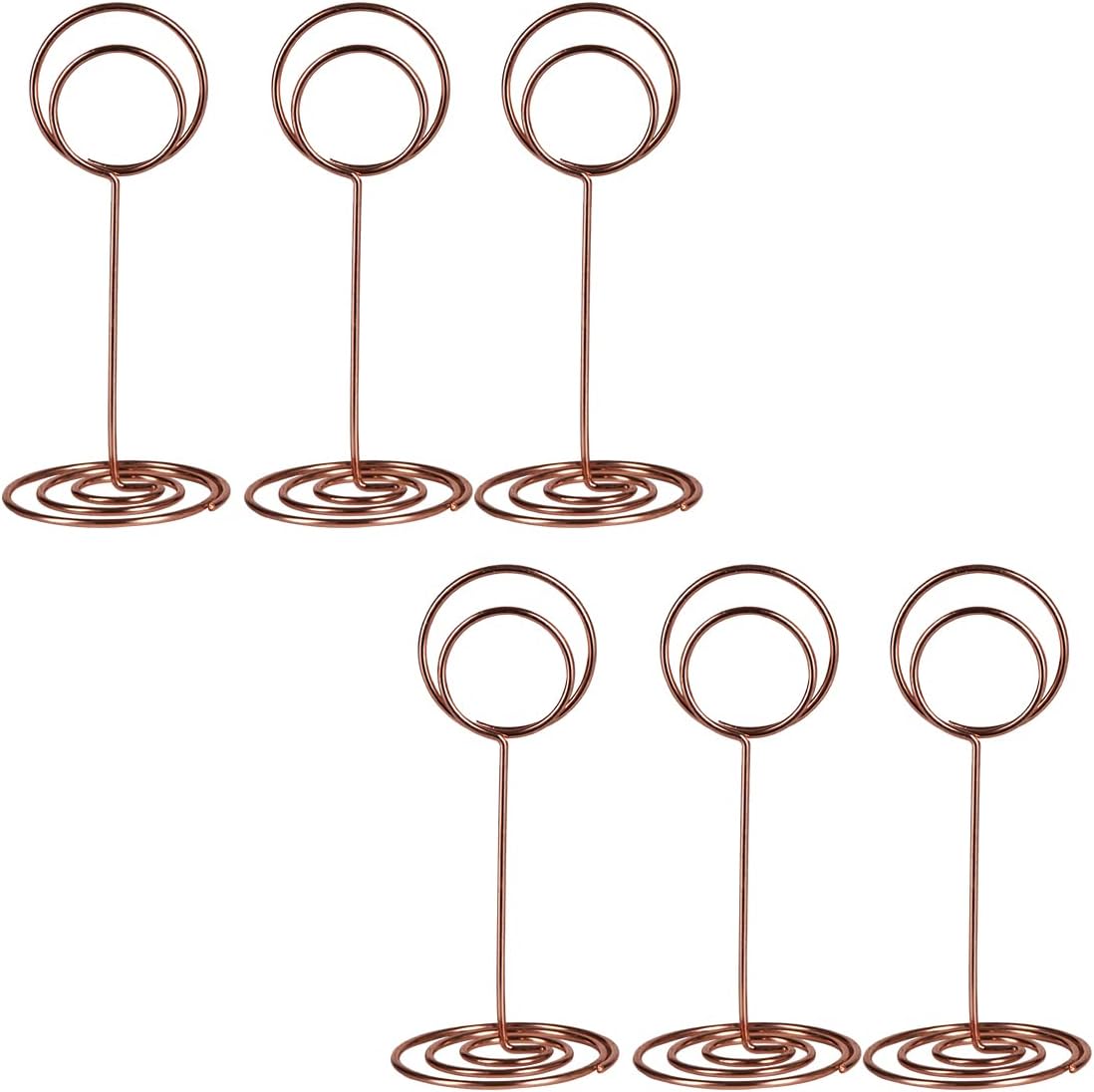 Amazon.com: Jofefe 20pcs Mini Place Card Holder, Table Number Holders ...