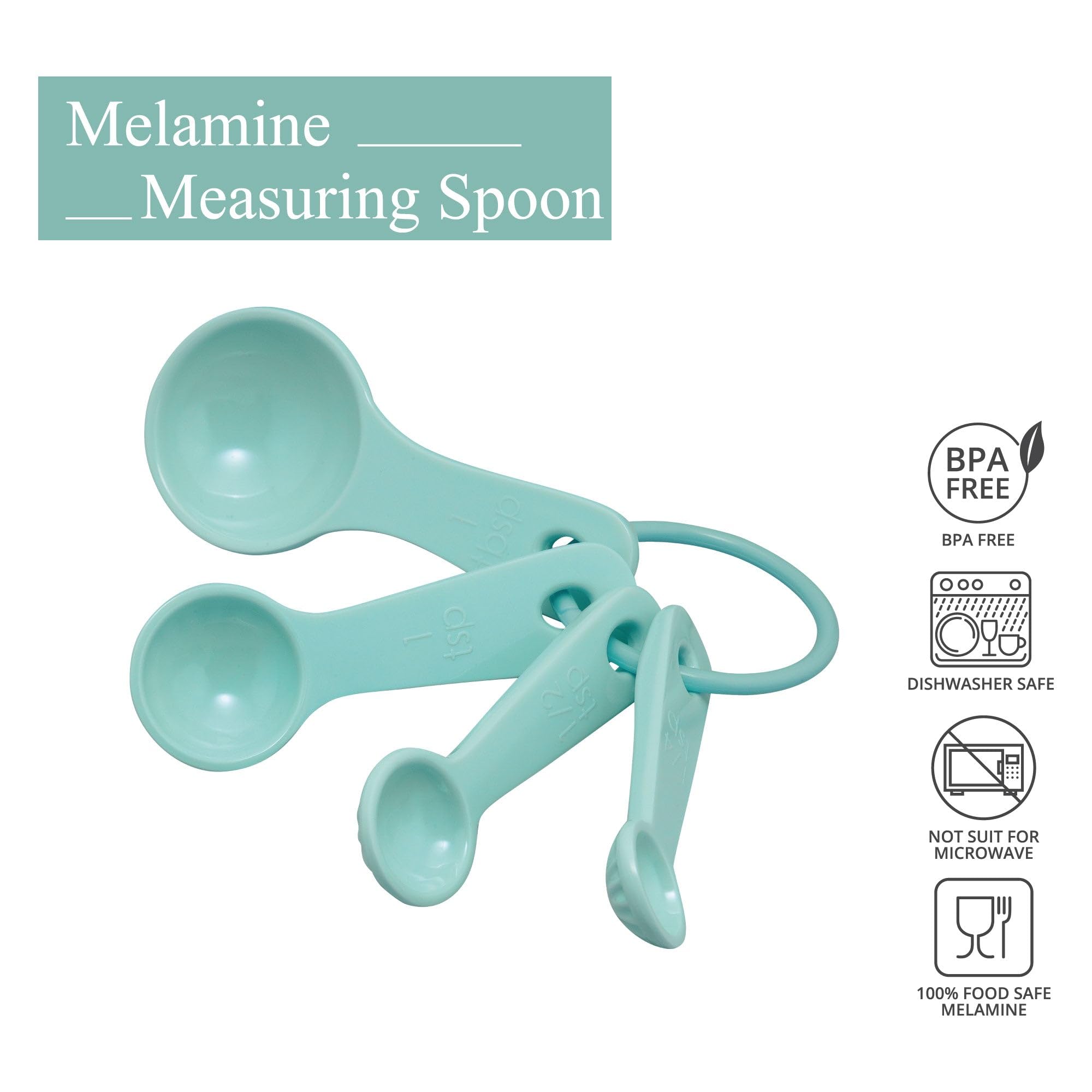 Snapklik.com : UPware 4-Piece Multi-Purpose Liquid And Dry Melamine ...