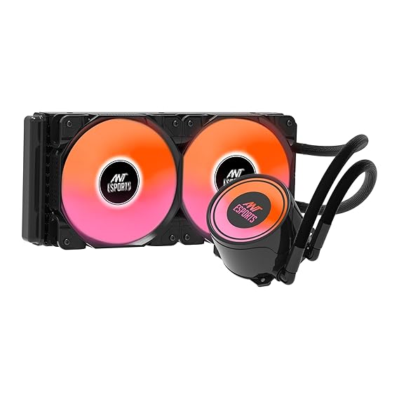 Ant Esports ICE-240 240mm Addressable RGB 2600RPM AIO I CPU Liquid ...