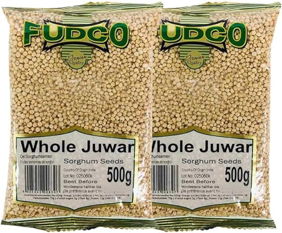 Fudco Whole Juwar | 500G | Sorghum Whole | Whole Sorghum Millet | Whole ...