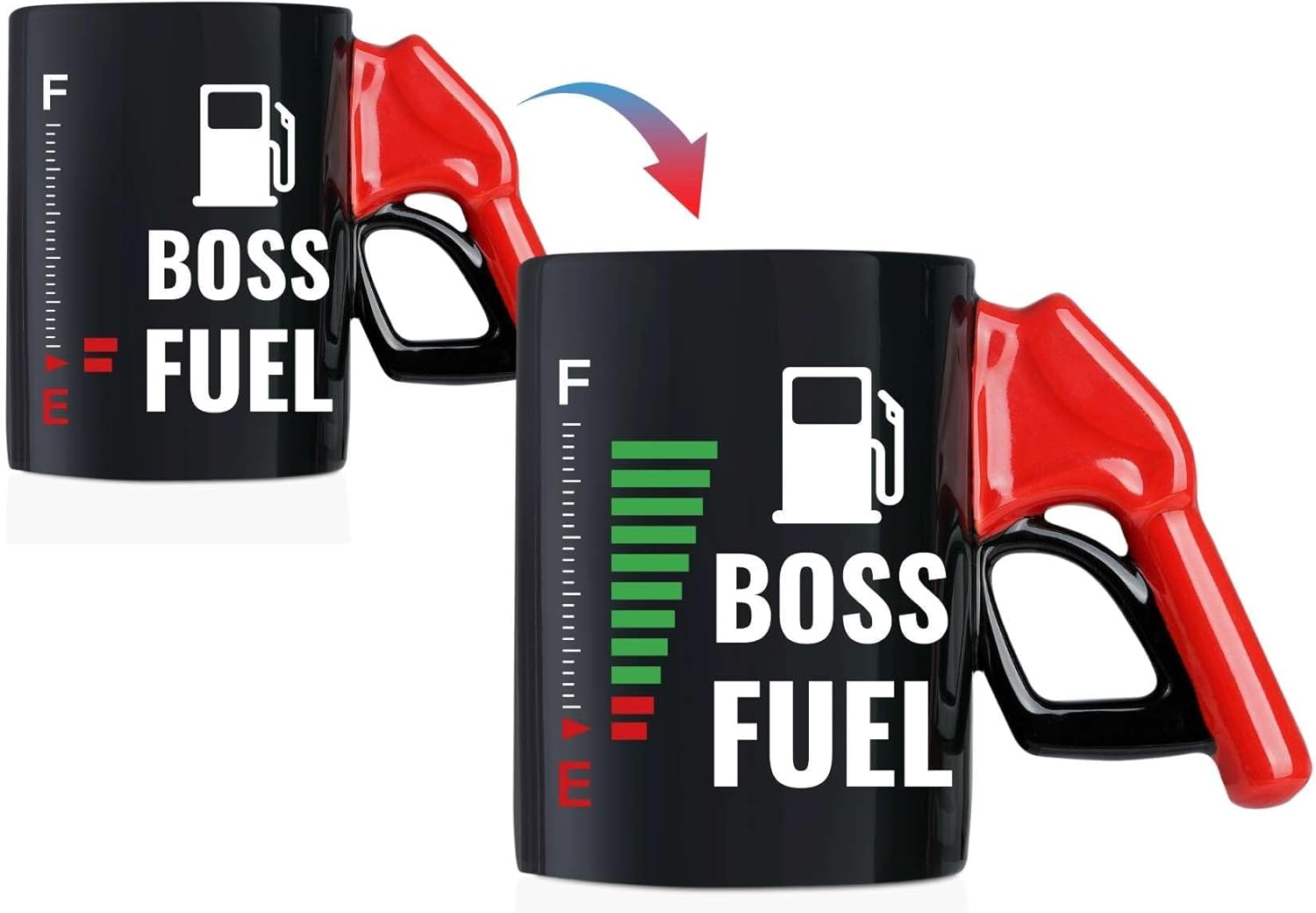 Amazon.com: Onebttl Boss Gifts, Boss Fuel Heat Sensitive Magic Coffee ...
