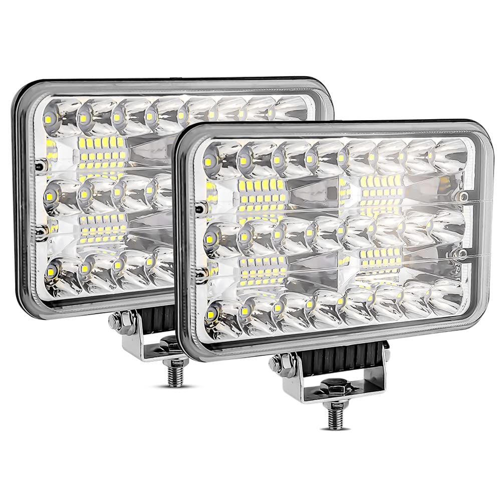 Amazon.com: AUBEAMTO 2x7 Inch Heavy Equipment LED Bar Light Work Light ...