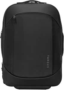 Targus 15.6" Mobile Tech Traveler EcoSmart Rolling Backpack, Made from ...