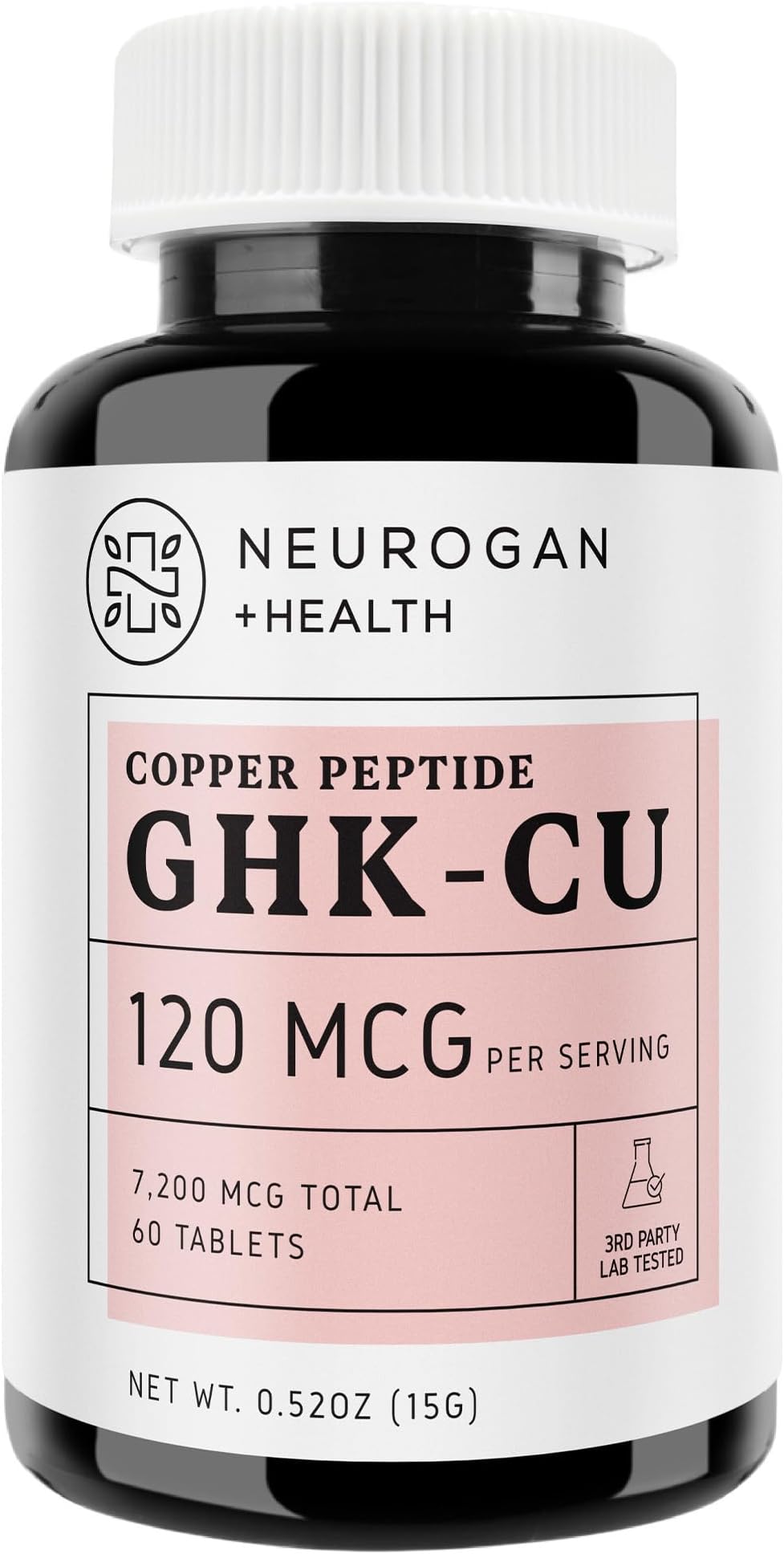 Amazon.com: Neurogan Copper Peptide Tablets, 120 MCG/Tablet, 7200 MCG ...