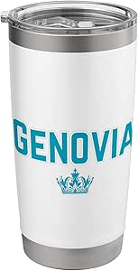 Amazon.com: Genovia Blue Crown Genovia Fans Stainless Steel Insulated ...