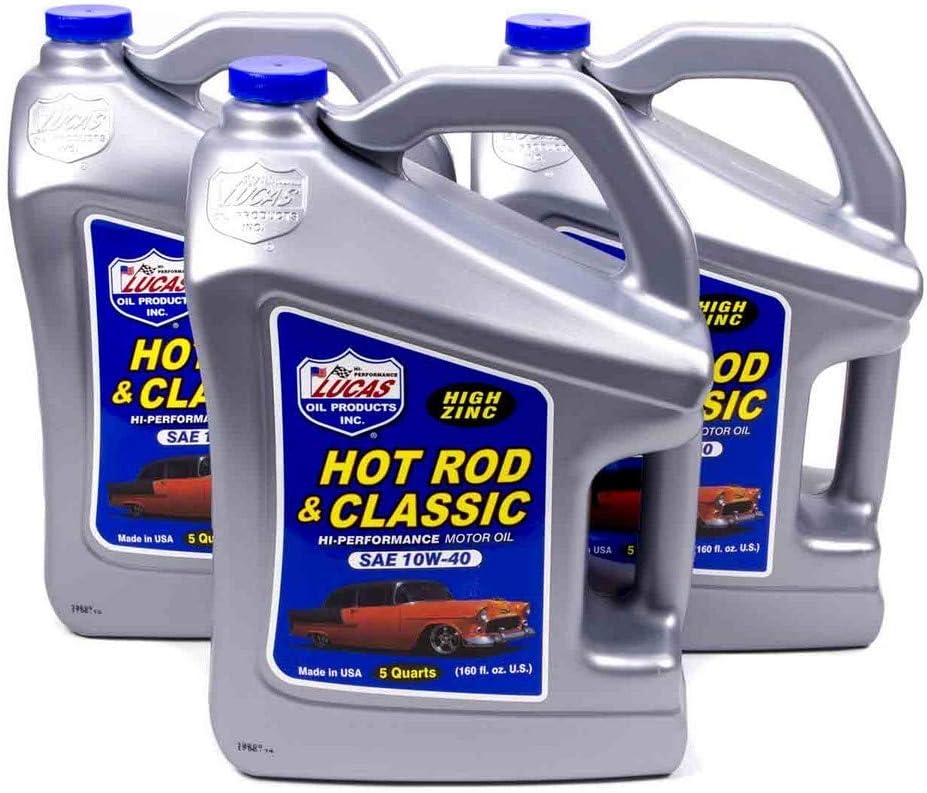 Amazon.com: Lucas Oil 10684 Hot Rod & Classic Car SAE 20W-50 Motor Oil ...