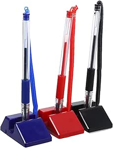 Amazon.com: COOPHYA 3pcs Office Pen Counter Gel Ink Pen Anti- Pen with ...