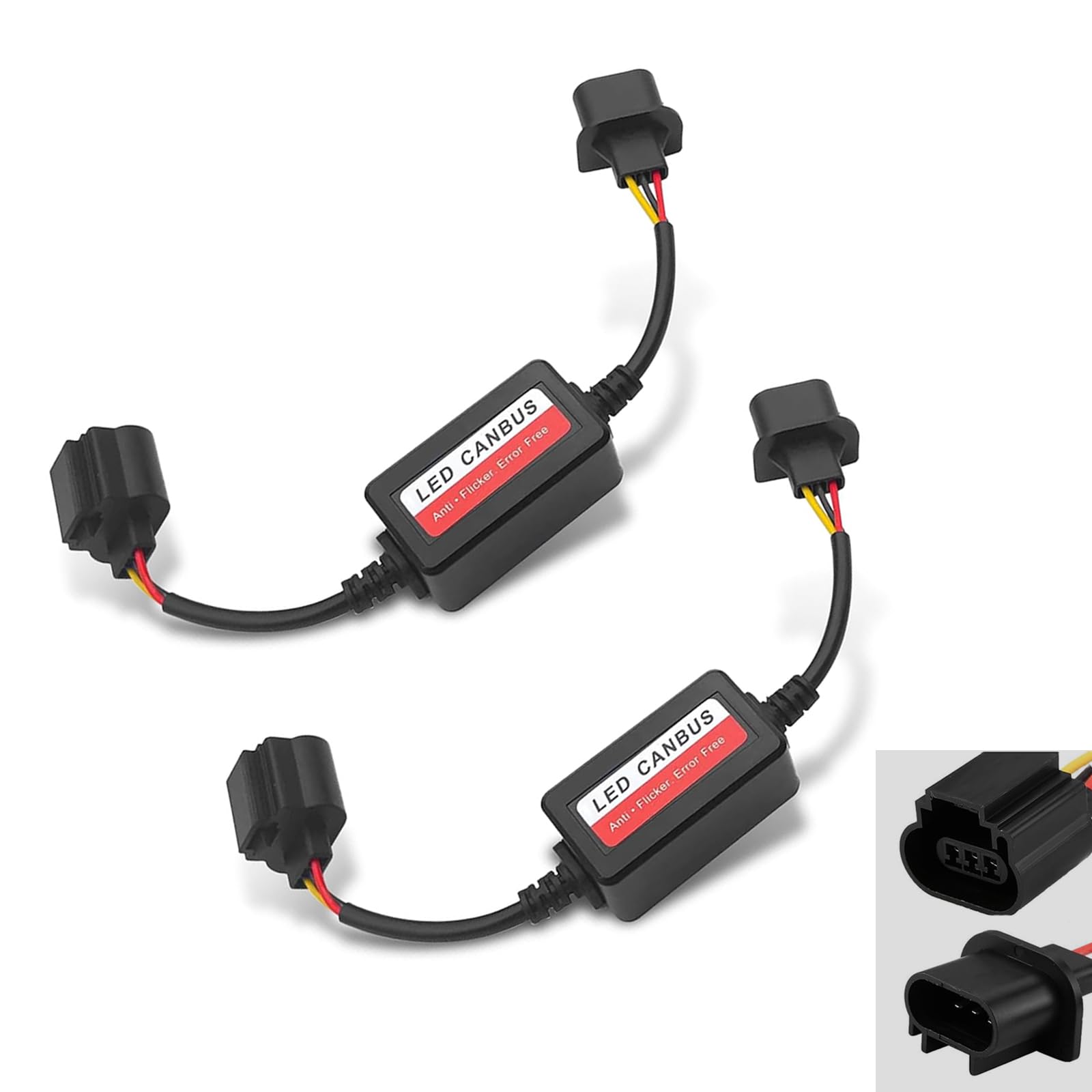 Amazon.com: icykale 2 PCS Car H13/9008 LED Light Decoder, LED Light ...