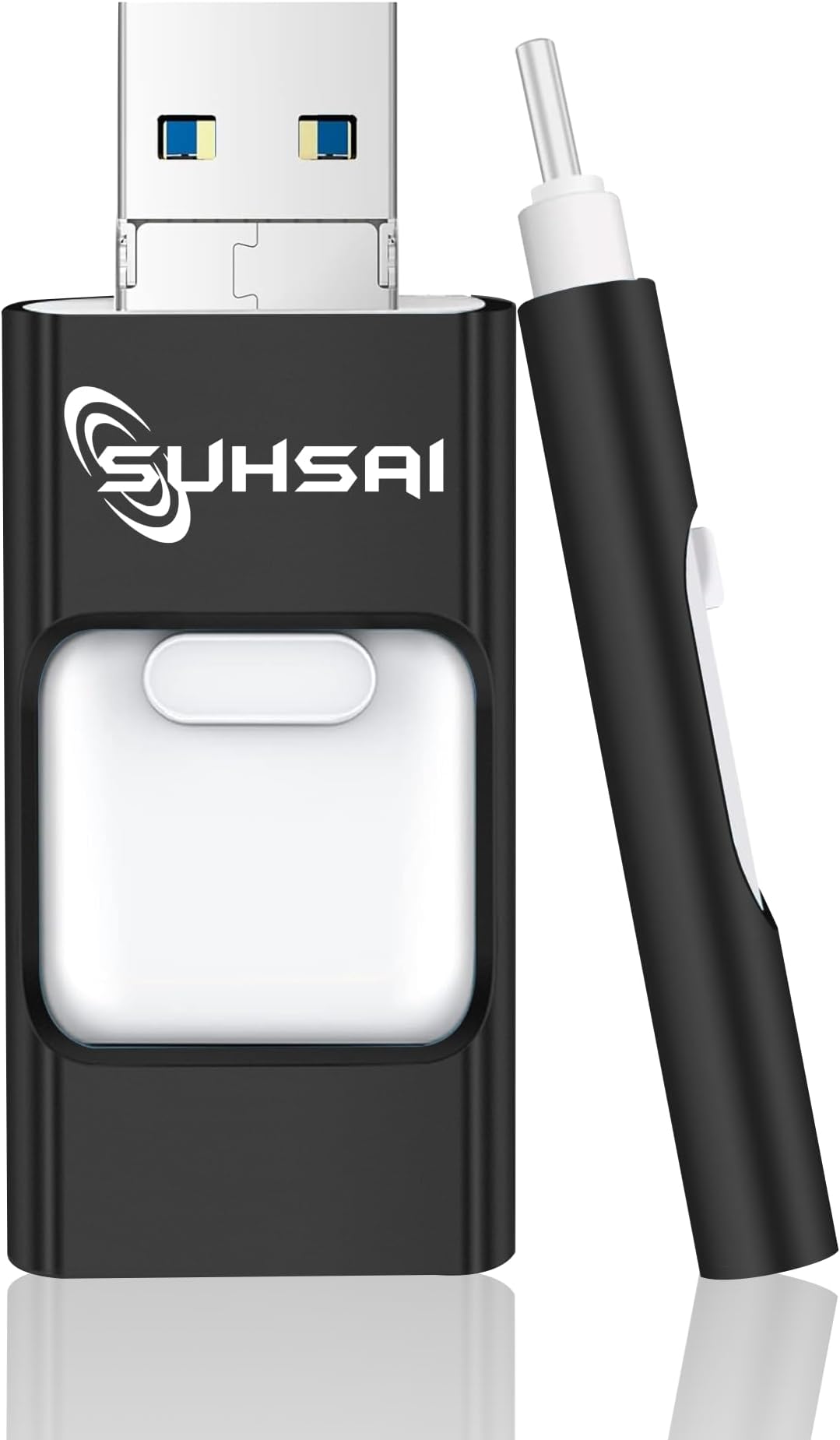 Amazon.com: SUHSAI 4-in-1 32GB USB 3.0 Flash Drive, Memory Stick, One ...