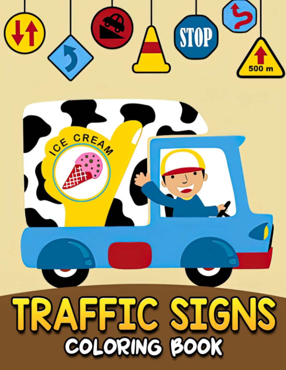 Amazon | Traffic Signs Coloring Book: Incredible Road Symbol Signs ...