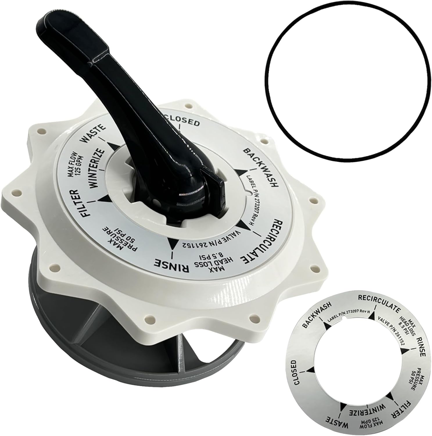 Amazon.com: Trucktok 270067 2-Inch Top Valve Assembly Replacement for ...