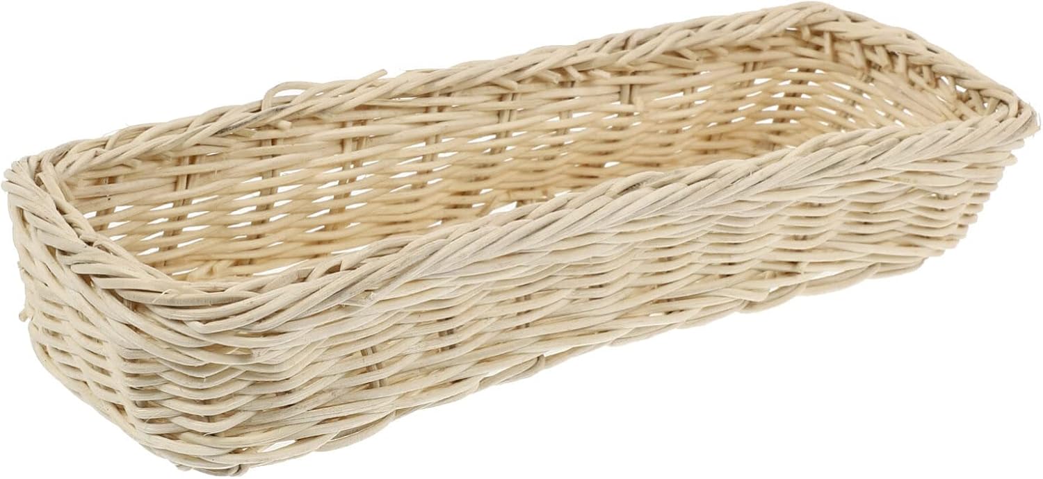Amazon.com: HOLIDYOYO Cutlery Basket Woven Storage Basket Cutlery ...