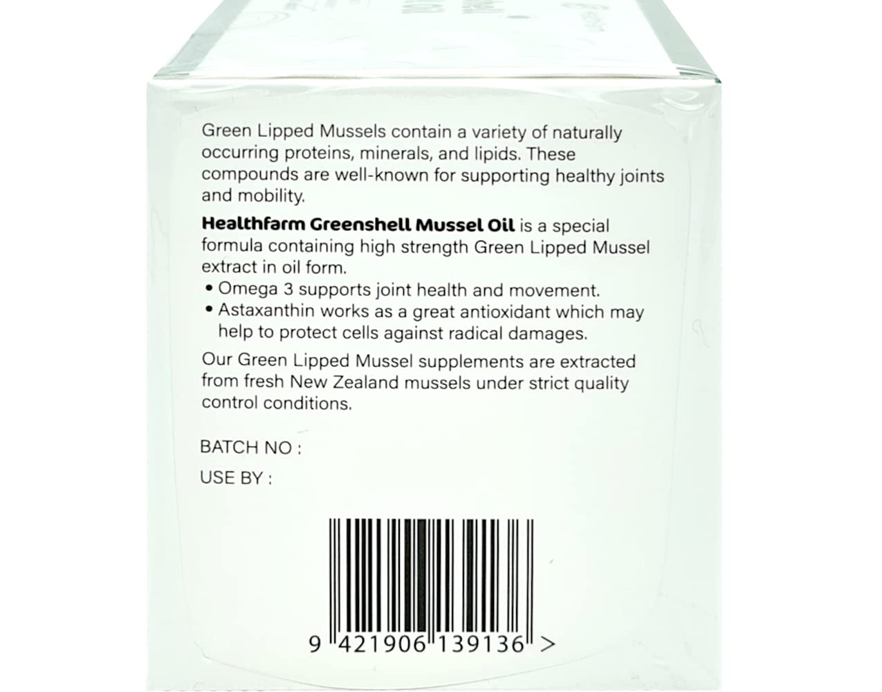 Green Shell Mussel Extract
