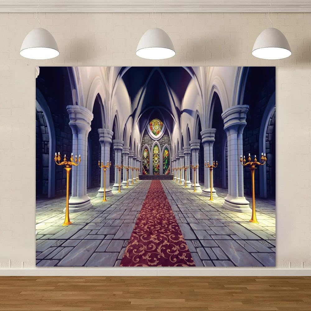 Medieval Castle Photo Backdrop 5x3ft Vinyl Vintage Oman | Ubuy