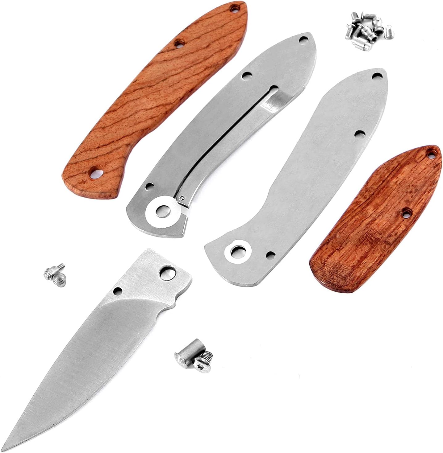 Amazon.com: EZSMITH Knife Making Kit - Stinger - DIY Framelock Folding ...
