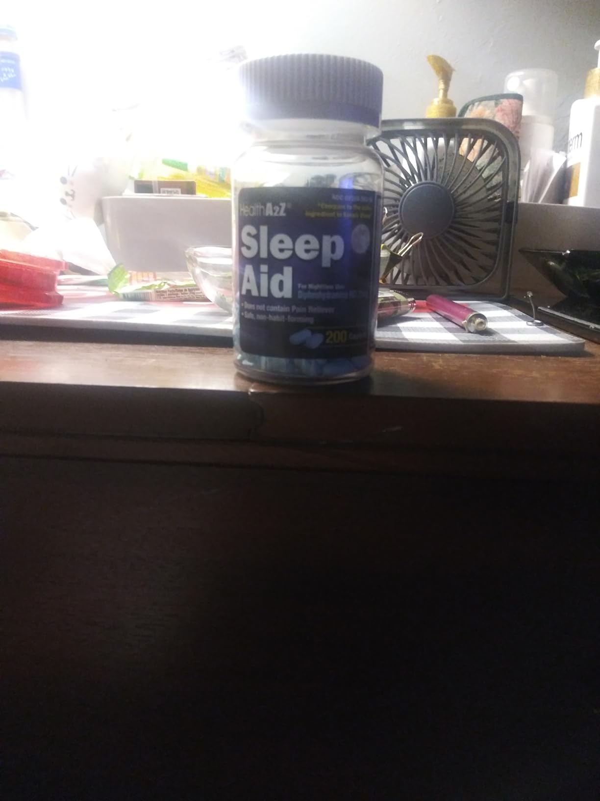 Amazon.com: HealthA2Z Sleep Aid 200 Caplets | Diphenhydramine HCl 25mg ...