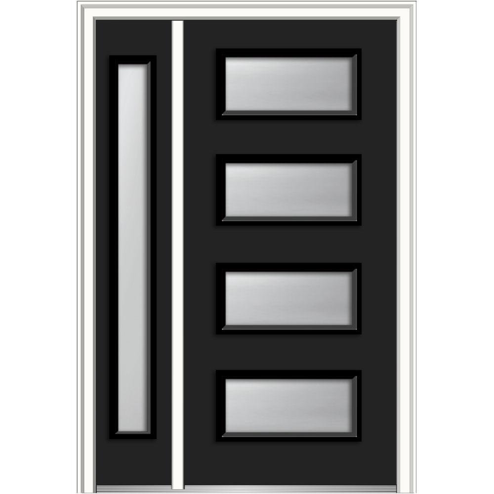 National Door Company, Z0355025R, Exterior with One Sidelite Door ...