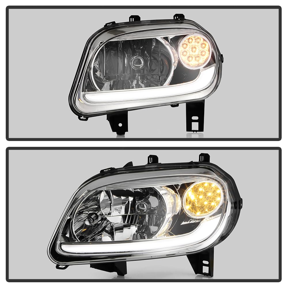 Snapklik.com : For 2006-2011 Chevy HHR Upgrade Style Chrome Housing LED ...