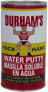 Durhams 1-Pound Rockhard Water Putty - Wall Surface Repair Products ...