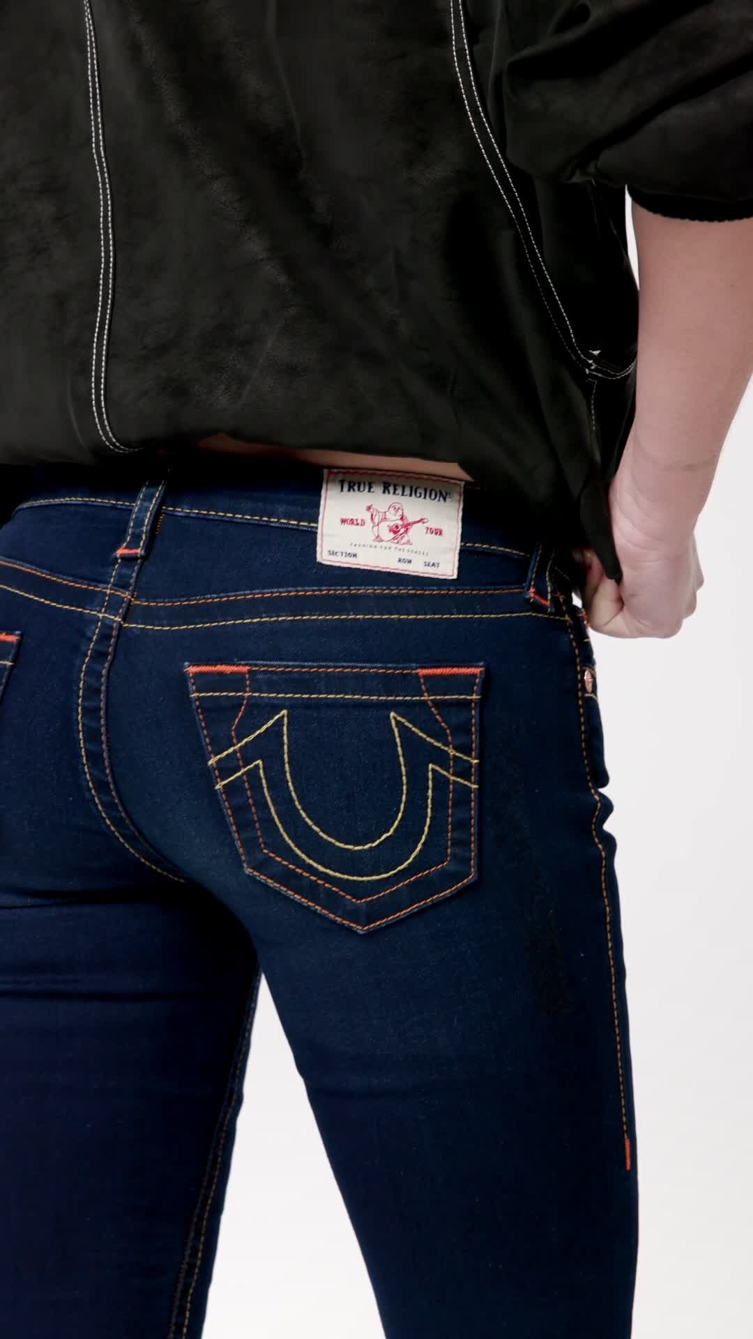 Jean Rouge True Religion Pour Femme True Religion Women's Billie Mid