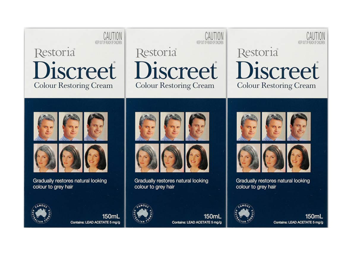 3 BOXES of Restoria Discreet Colour Restoring Cream 250ml: Buy Online ...